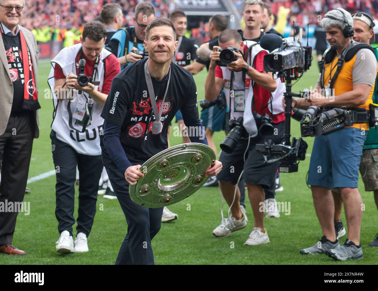 Leverkusen, Deutschland. 18th May, 2024. firo: 18.05.2024, football ...