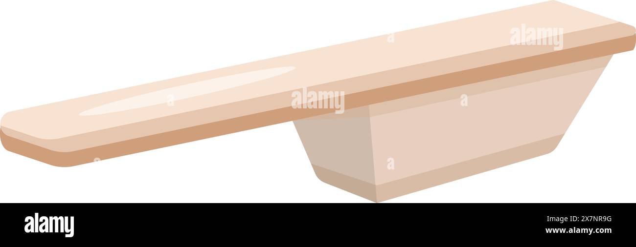 Cartoon illustration of wooden shelf Stock Vector Image & Art - Alamy