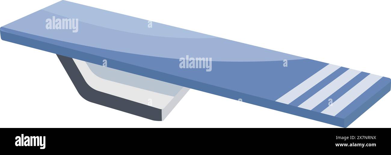 Isometric gymnastics balance beam illustration Stock Vector Image & Art ...