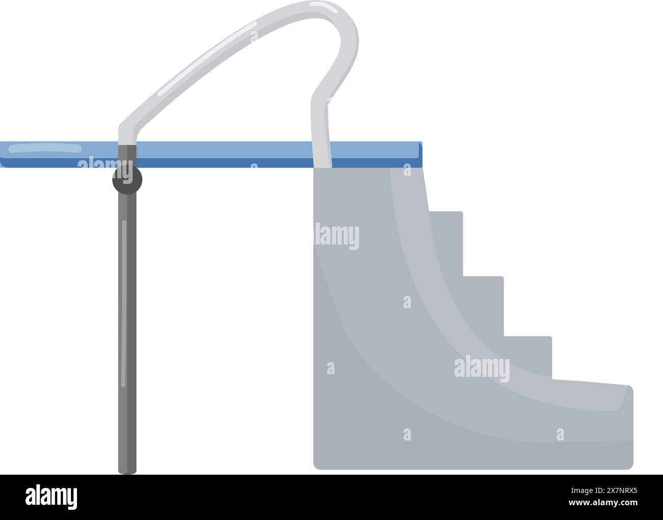 Pool ladder and steps vector illustration Stock Vector Image & Art - Alamy