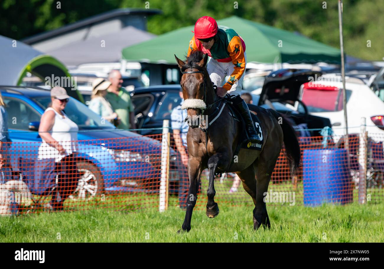 Imagery from the 2024 Knutsford Races, Tabley Hall, Cheshire, Sunday ...
