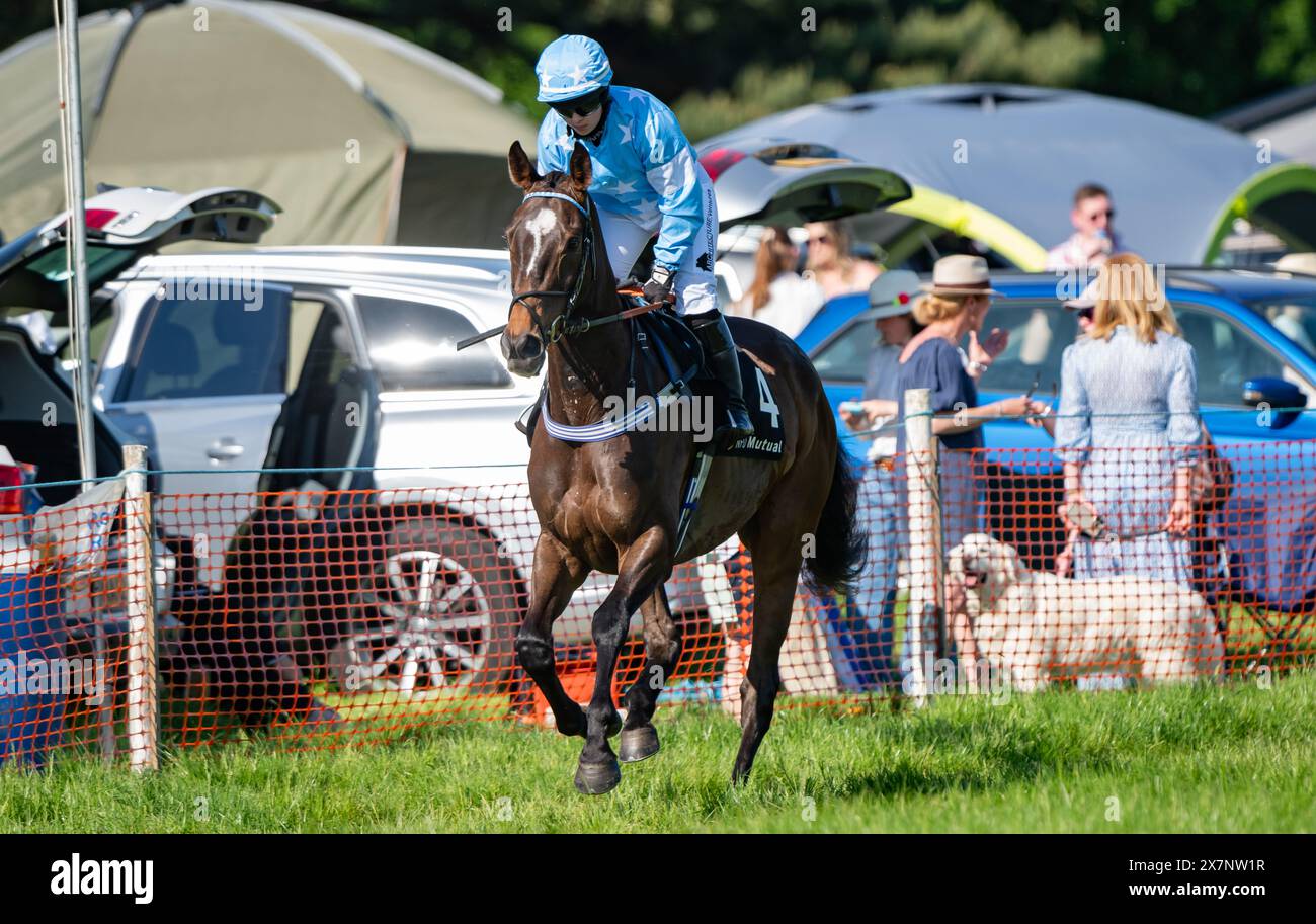 Imagery from the 2024 Knutsford Races, Tabley Hall, Cheshire, Sunday ...