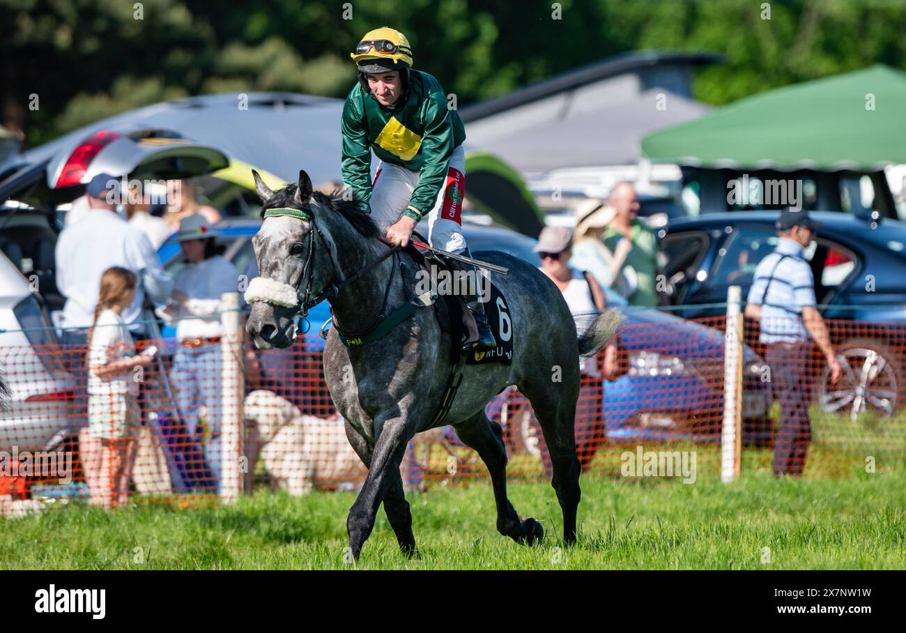 Imagery from the 2024 Knutsford Races, Tabley Hall, Cheshire, Sunday ...