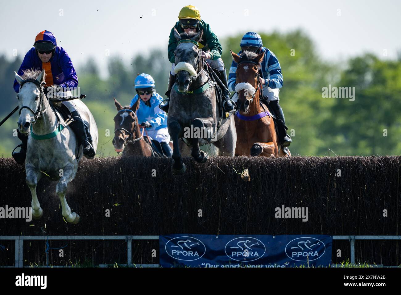Imagery from the 2024 Knutsford Races, Tabley Hall, Cheshire, Sunday ...