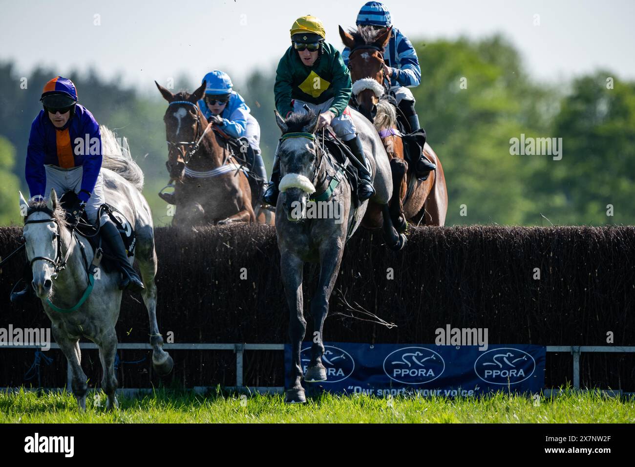 Imagery from the 2024 Knutsford Races, Tabley Hall, Cheshire, Sunday ...