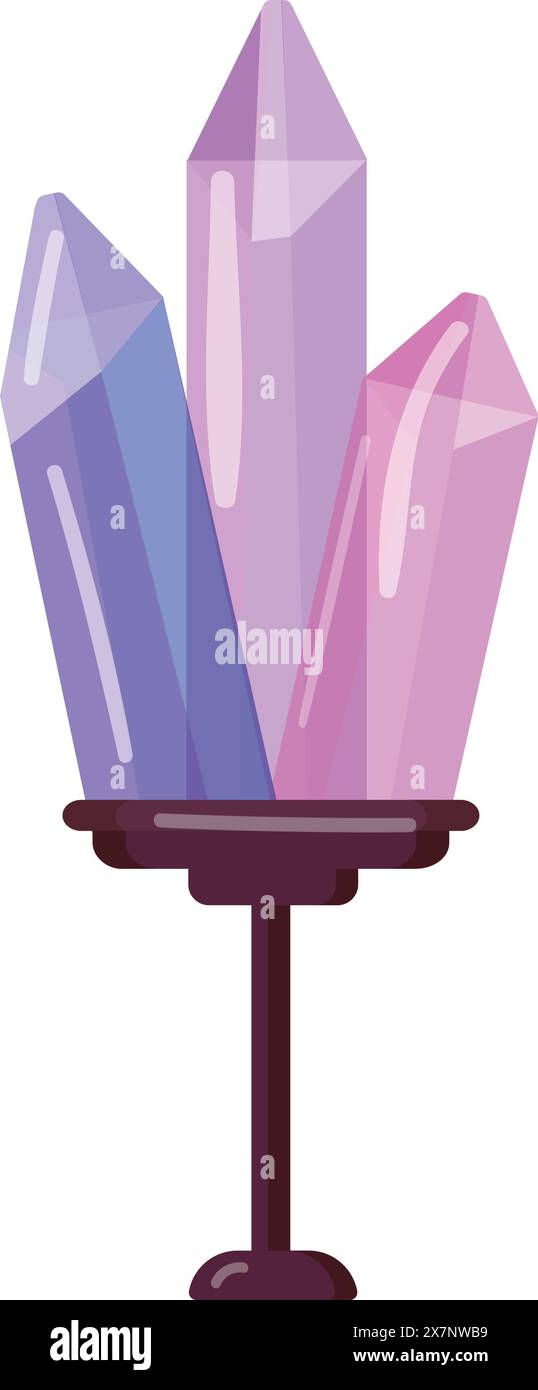 Healing crystal collection Stock Vector Images - Alamy