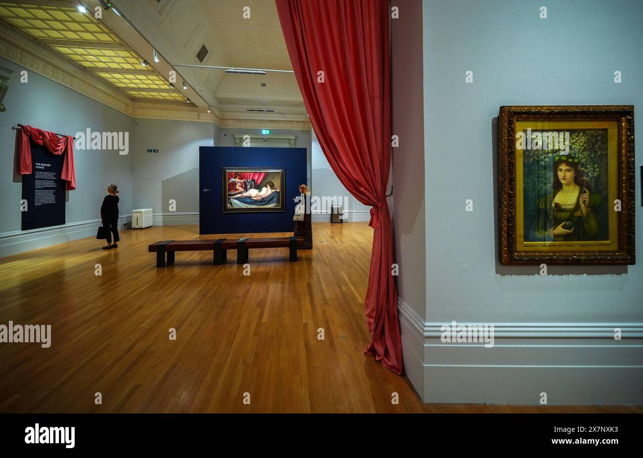 Diego Velazquez's The Rokeby Venus on display at Walker Art Gallery Liverpool, as part of a ...