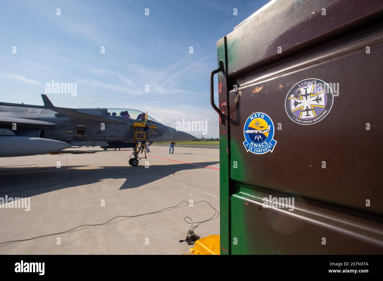 The Media Day on Lion Effort 2024 military exercise Saab JAS-39 Gripen ...