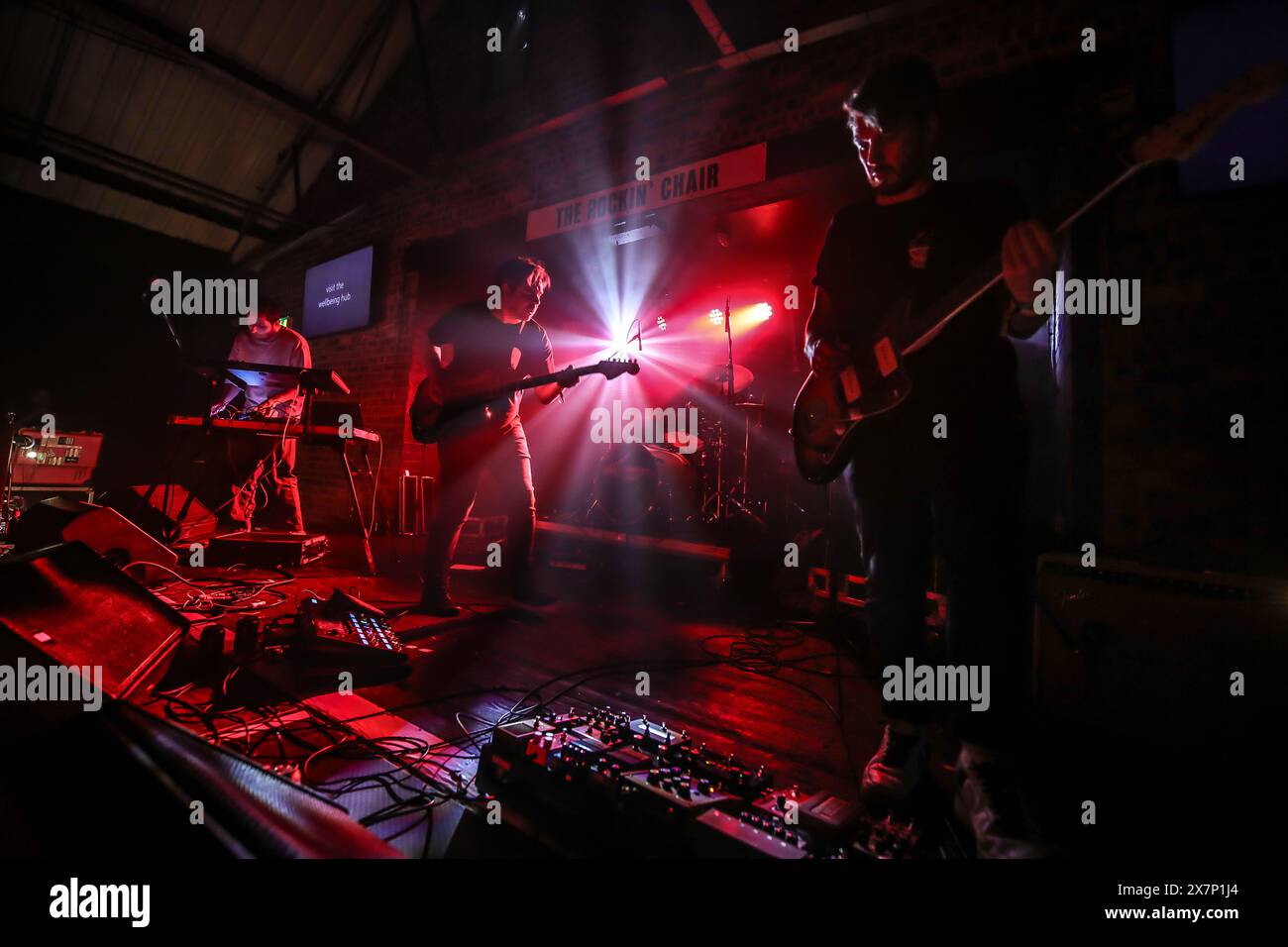 Gallops performing at The Rockin' Chair as part of Focus Wales 2024 in ...