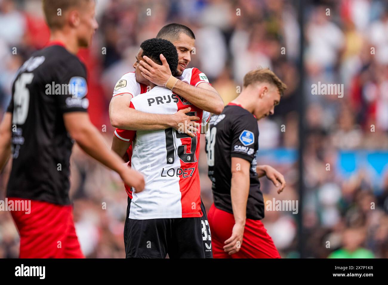 Rotterdam - David Hancko of Feyenoord during the Eredivisie match ...