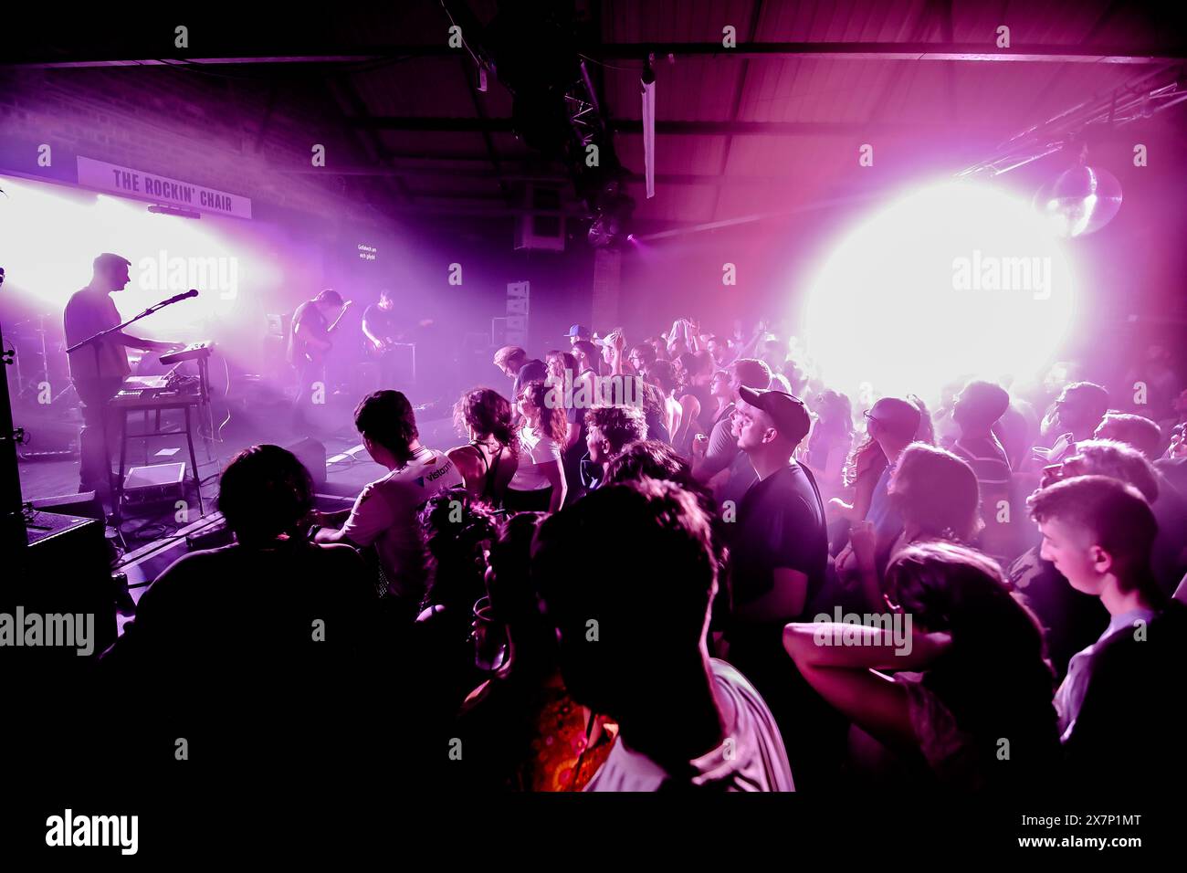 Gallops performing at The Rockin' Chair as part of Focus Wales 2024 in ...