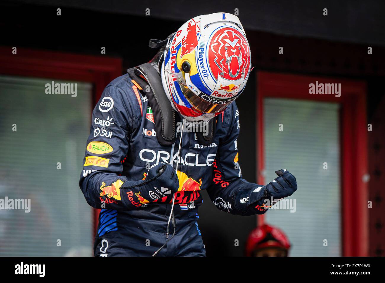 Imola, Italy. 19th May, 2024. Oracle Red Bull Racing's Dutch driver Max ...