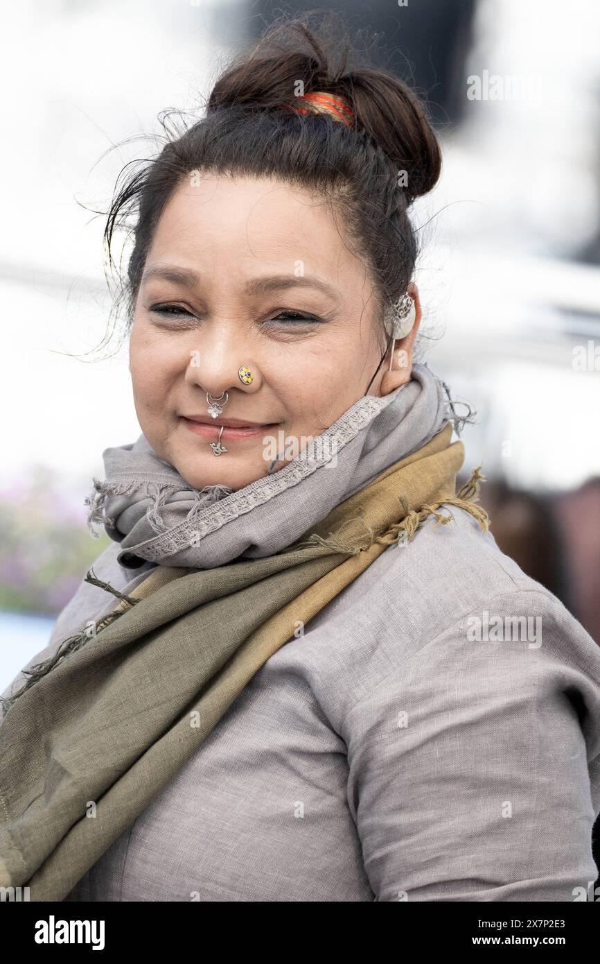Cannes, France. 21st May, 2024. Sunita Rajwar attends Santosh Photocall ...