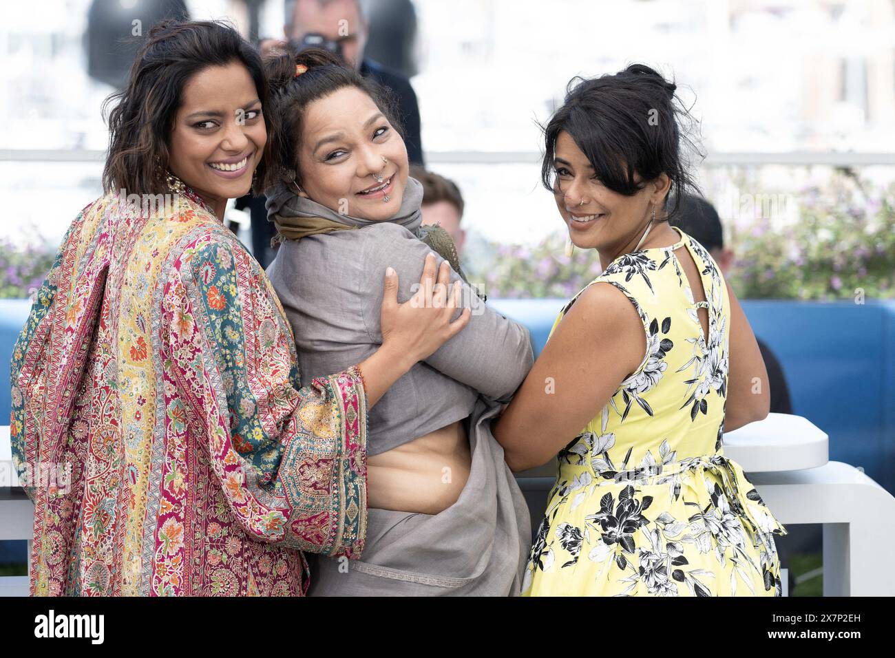 Cannes, France. 21st May, 2024. Shahana Goswami, Sandhya Suri and ...