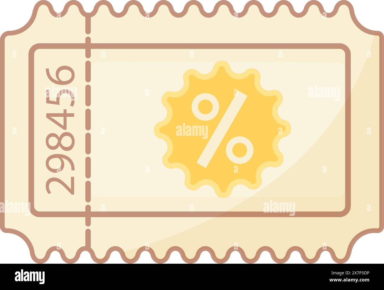 Vintage style discount coupon illustration Stock Vector Image & Art - Alamy