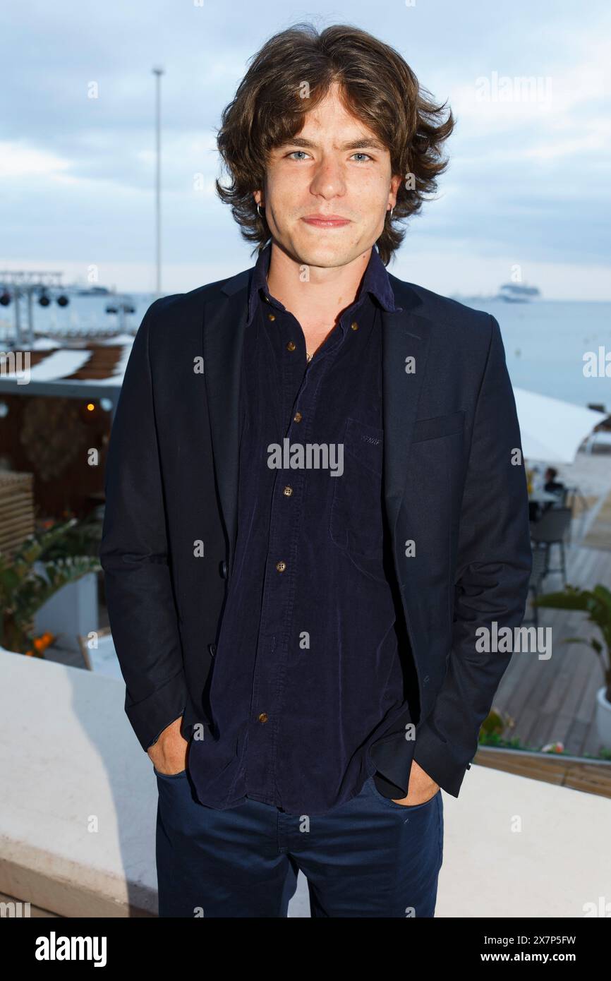 Paris, France. 14th May, 2024. Actor Armand Pitot is seen at the Cannes ...