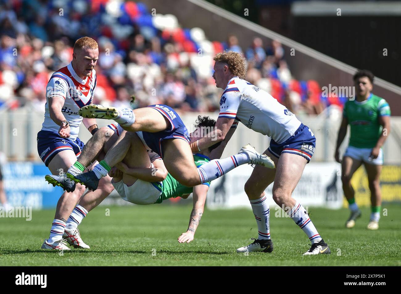 Wakefield, England - 19th May 2024 - Wakefield Trinity's Thomas Doyle ...