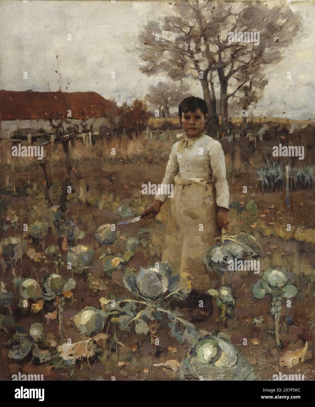 A Hind's Daughter by Sir James Guthrie 1883, Scottish National Gallery ...