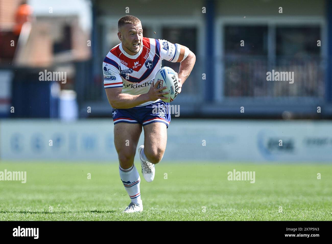 Wakefield, England - 19th May 2024 - Wakefield Trinity's Thomas Doyle ...