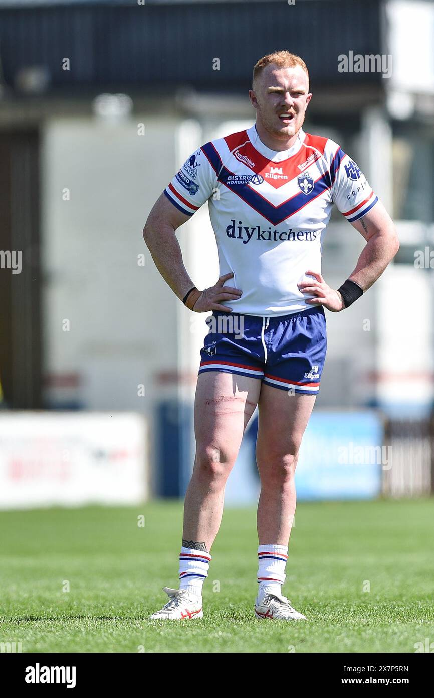 Wakefield, England - 19th May 2024 - Wakefield Trinity's Toby Boothroyd ...