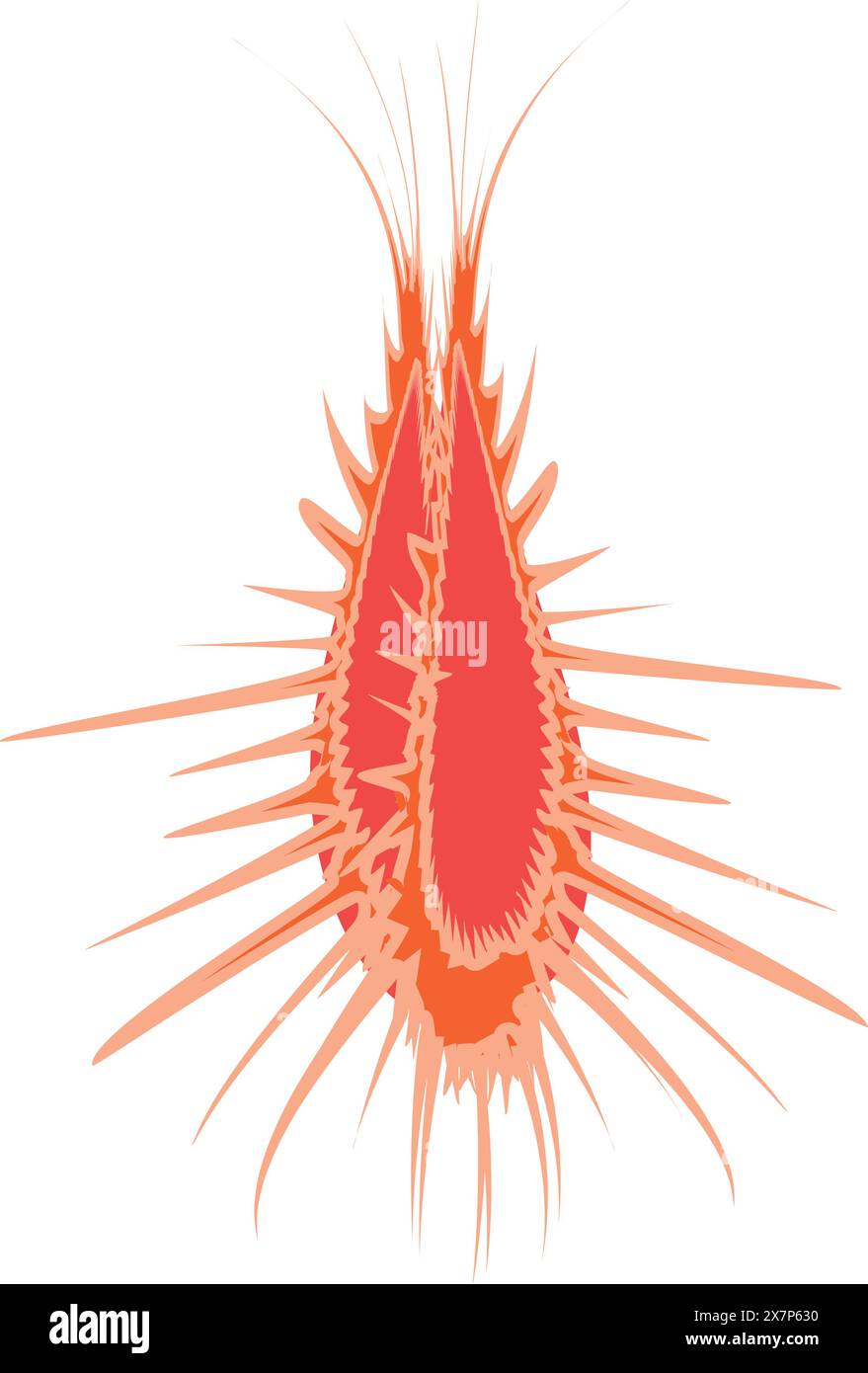 Spikey sharp Stock Vector Images - Alamy