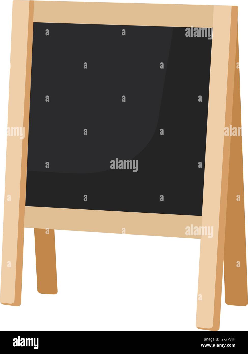 Restaurant sidewalk menu sign Stock Vector Images - Alamy