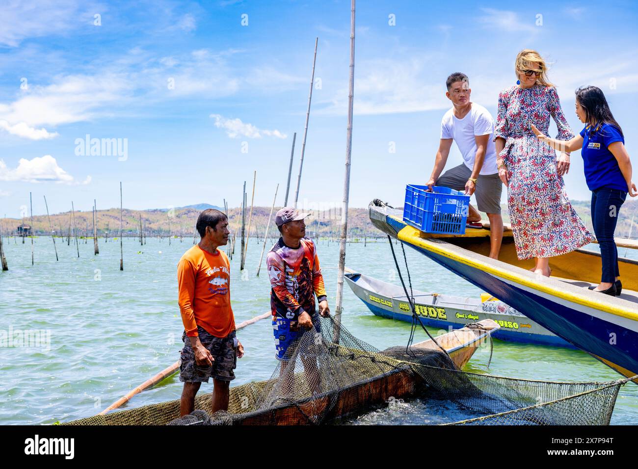 TALIM ISLAND - Queen Maxima visits CARD-MRI and Pioneer Insurance on ...
