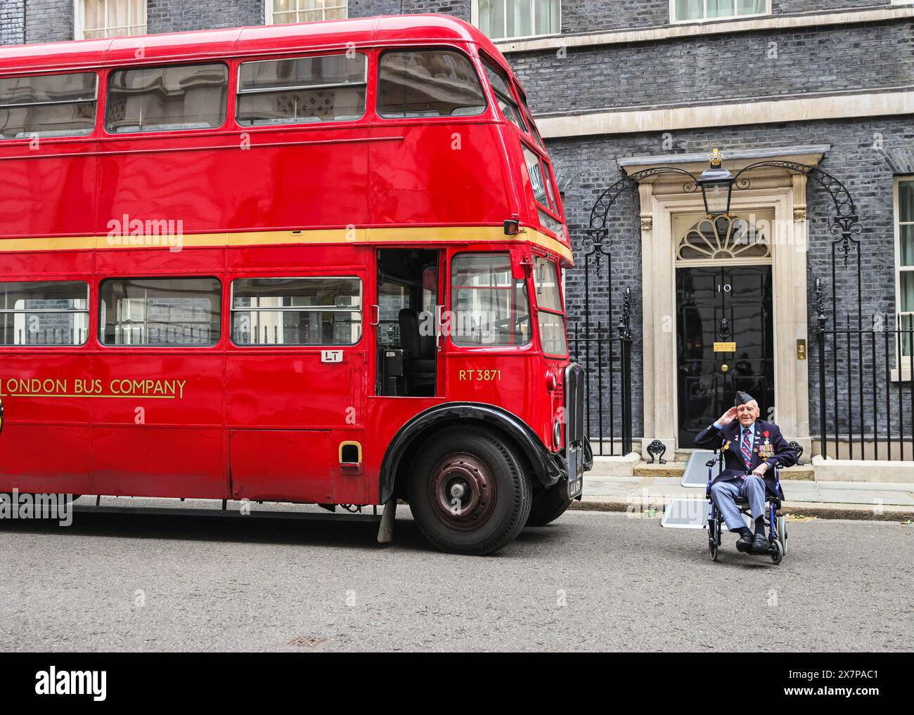 London, UK. 21st May, 2024. Bernard Morgan, RAF Sergeant, was a 20-year ...