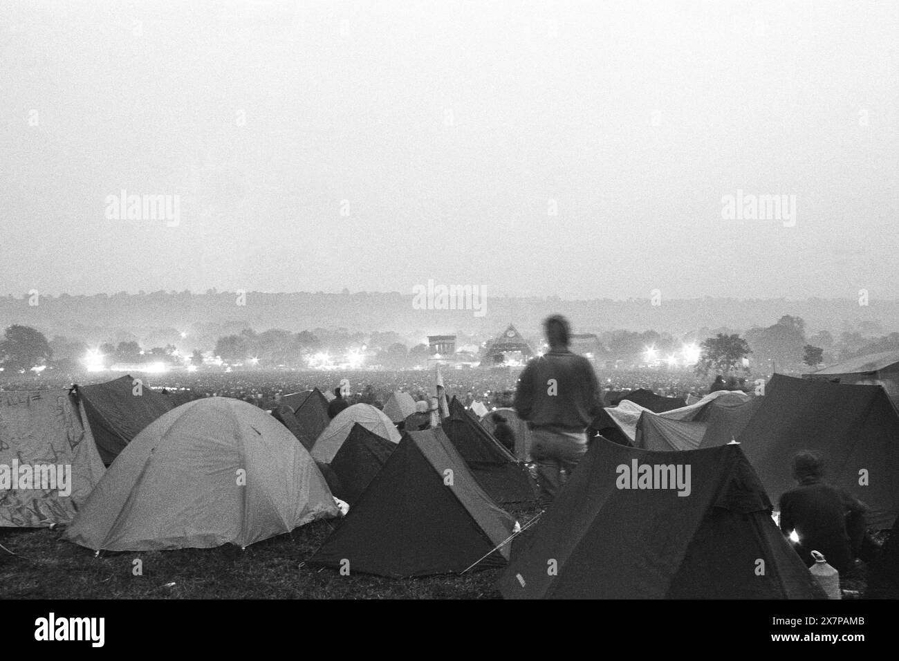 PYRAMID STAGE, MAIN FIELD, LOU REED, GLASTONBURY 92: The view from the ...
