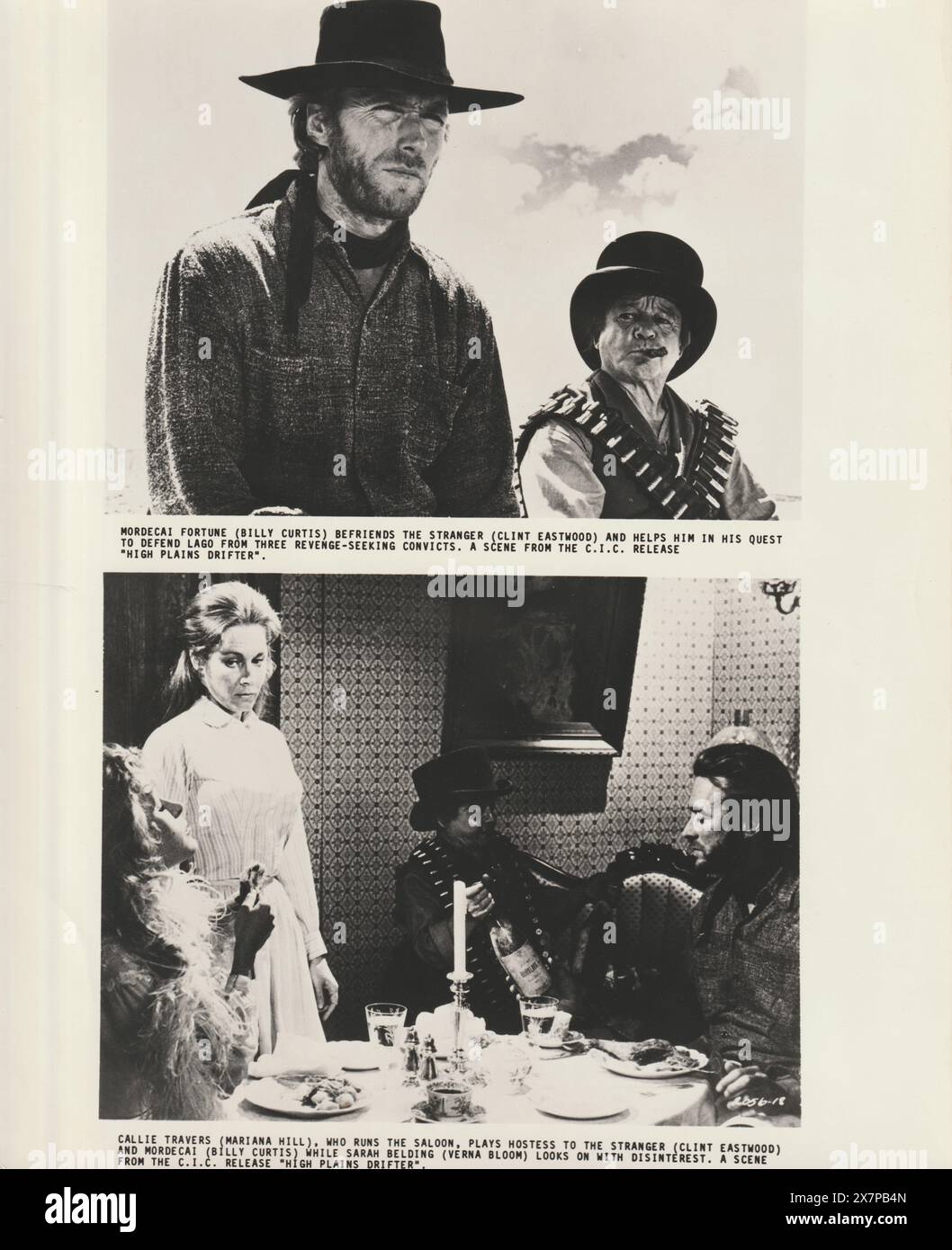 High Plains Drifter (Universal, 1974) Clint Eastwood Stock Photo - Alamy