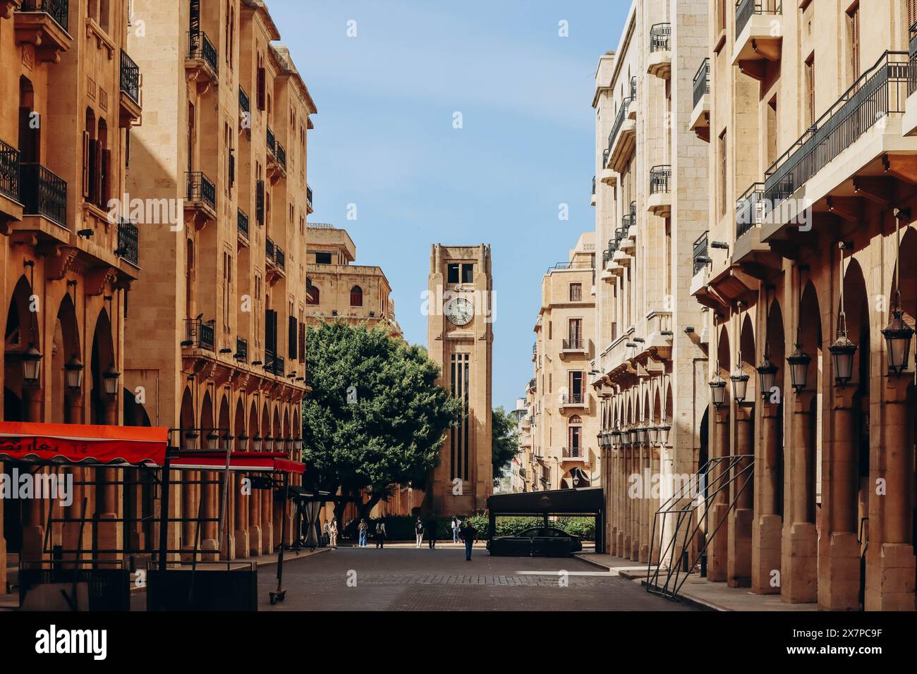 Historic beirut building lebanese civil war hi-res stock photography ...