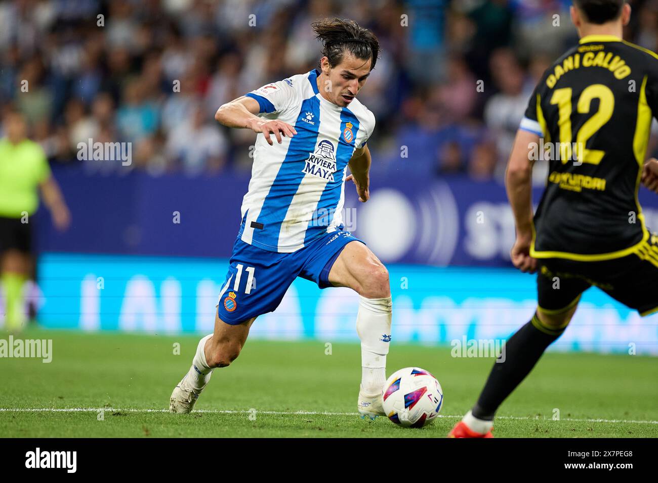 Barcelona, Spain. 20th May, 2024. Pere Milla of RCD Espanyol in action ...