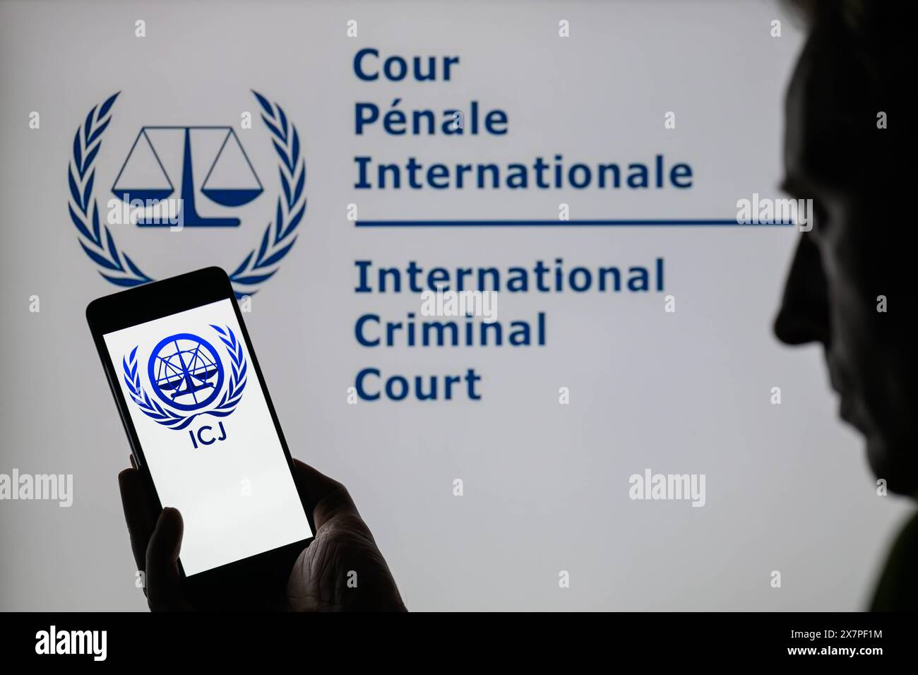 Icj logo hi-res stock photography and images - Alamy