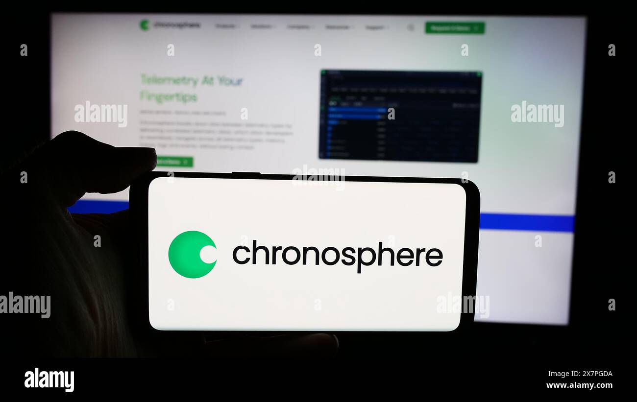 Chronosphere logo hi-res stock photography and images - Alamy