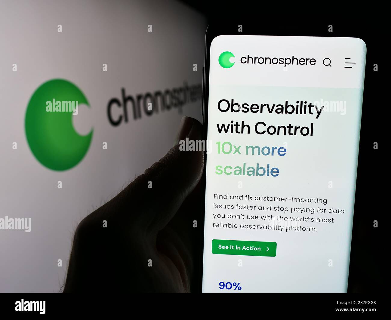 Chronosphere logo hi-res stock photography and images - Alamy