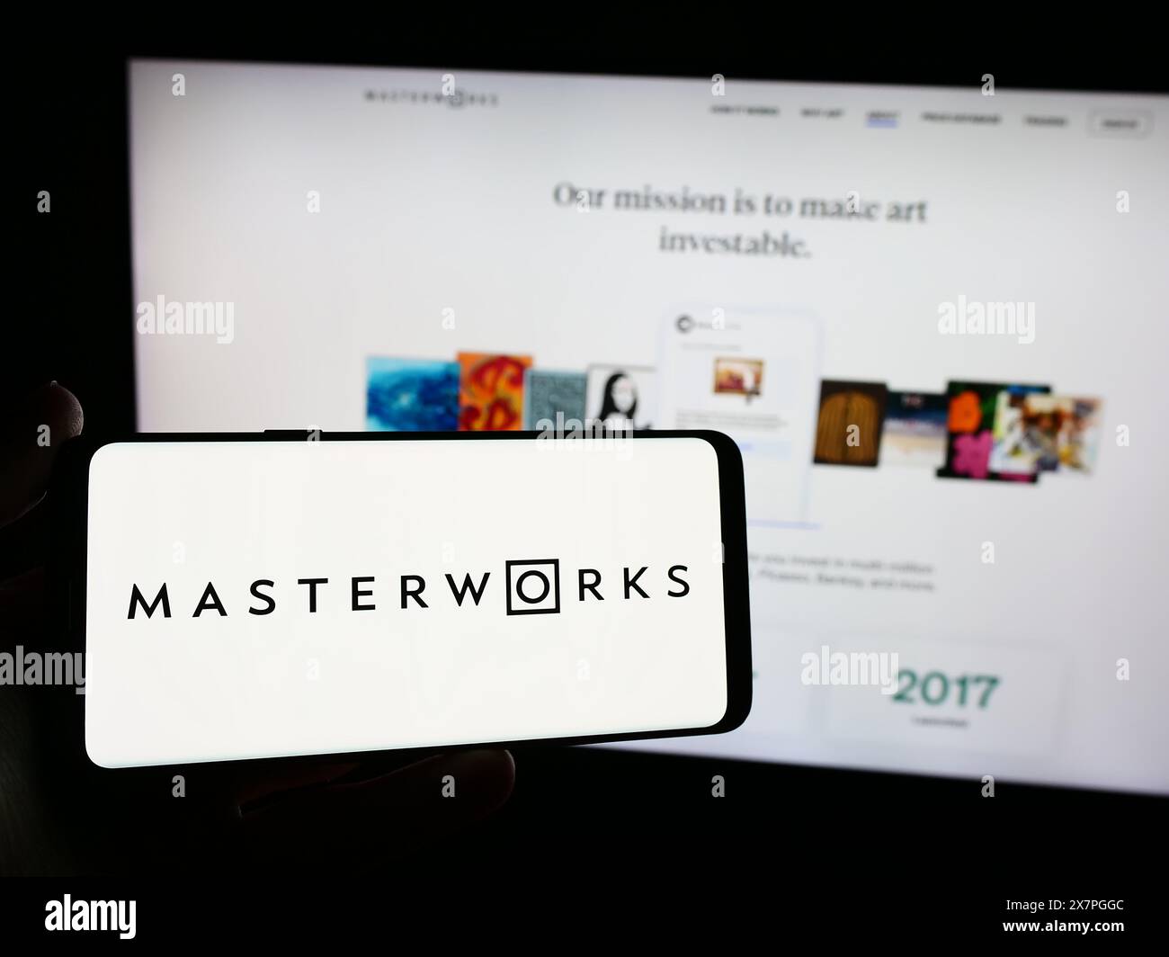 Masterworks logo hi-res stock photography and images - Alamy