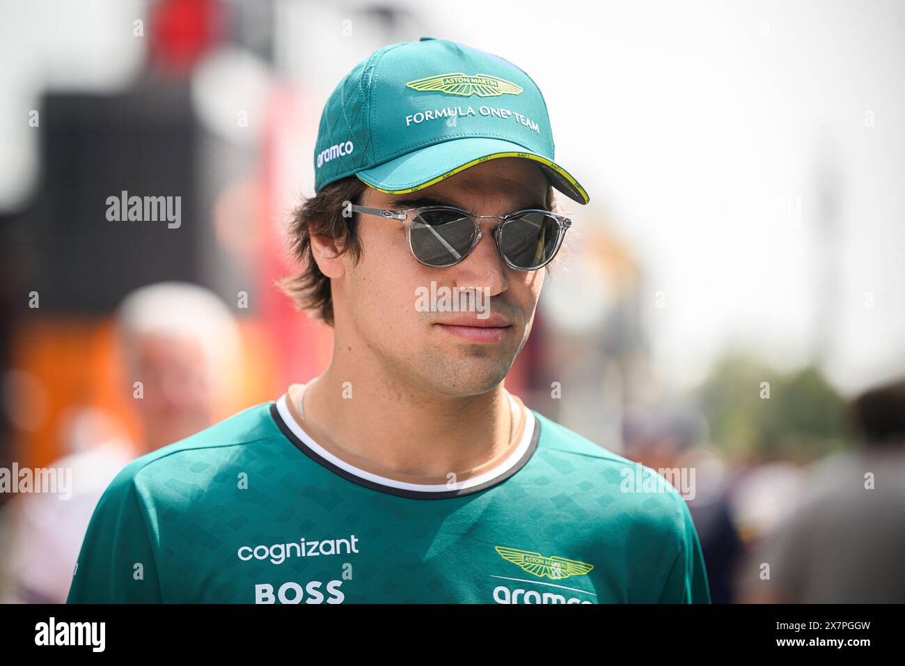 Imola, Italy. 19th May, 2024. Aston Martin Aramco F1 Team's Canadian ...