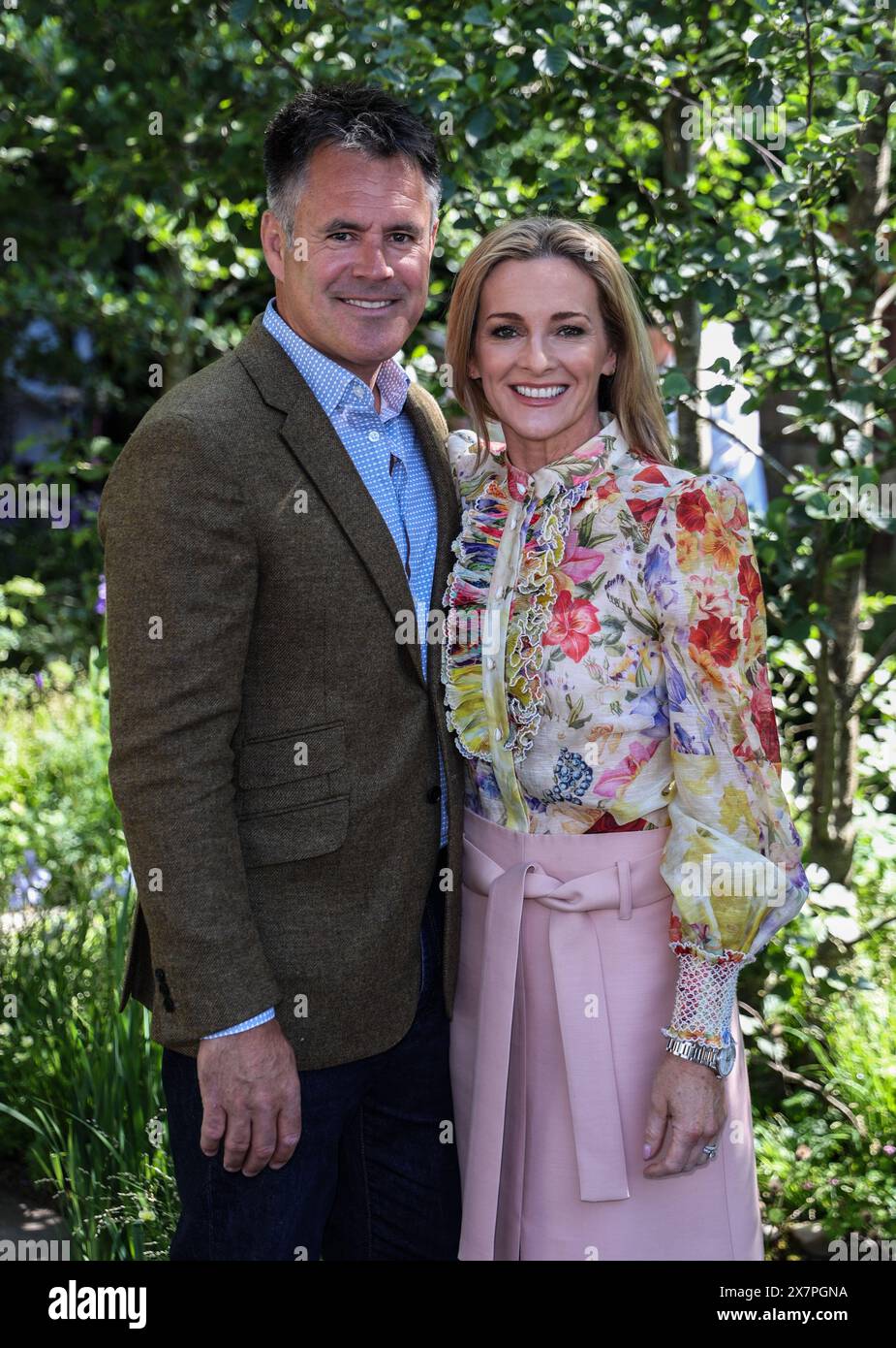 London, UK. 20th May, 2024. Kenny Logan and Gabby Logan seen attending ...