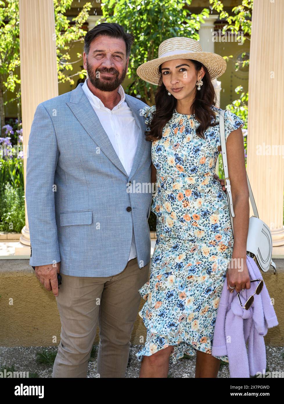 London, UK. 20th May, 2024. Nick Knowles and Katie Dadzie seen ...