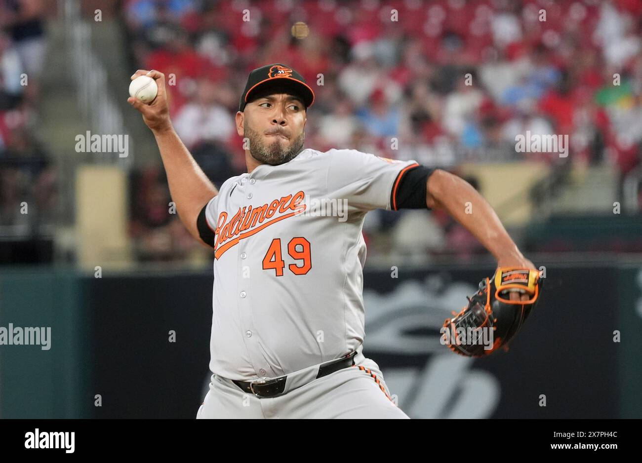 St. Louis, United States. 20th May, 2024. Baltimore Orioles pitcher ...
