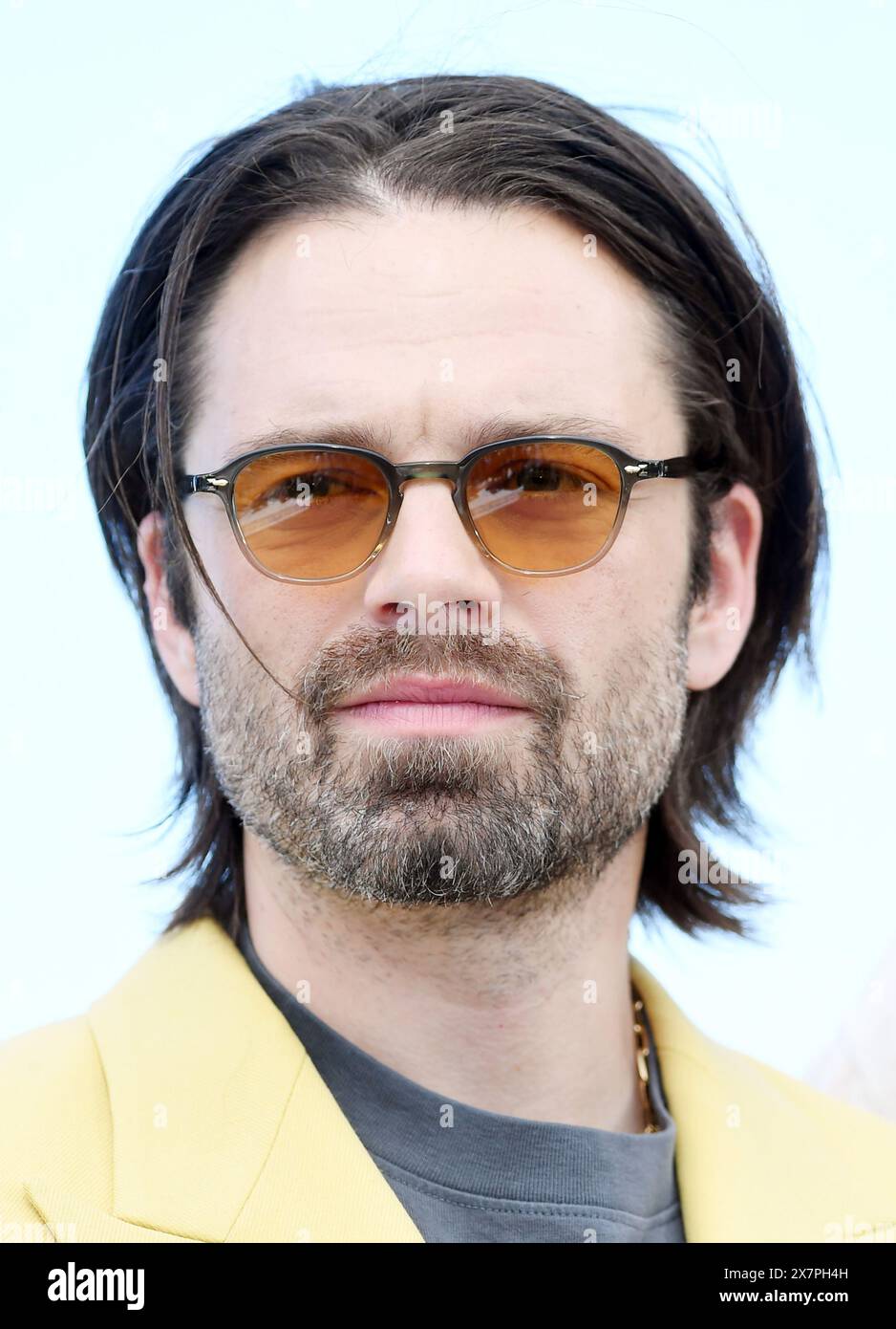 Cannes, France. 21st May, 2024. German actor Sebastian Stan attends the ...