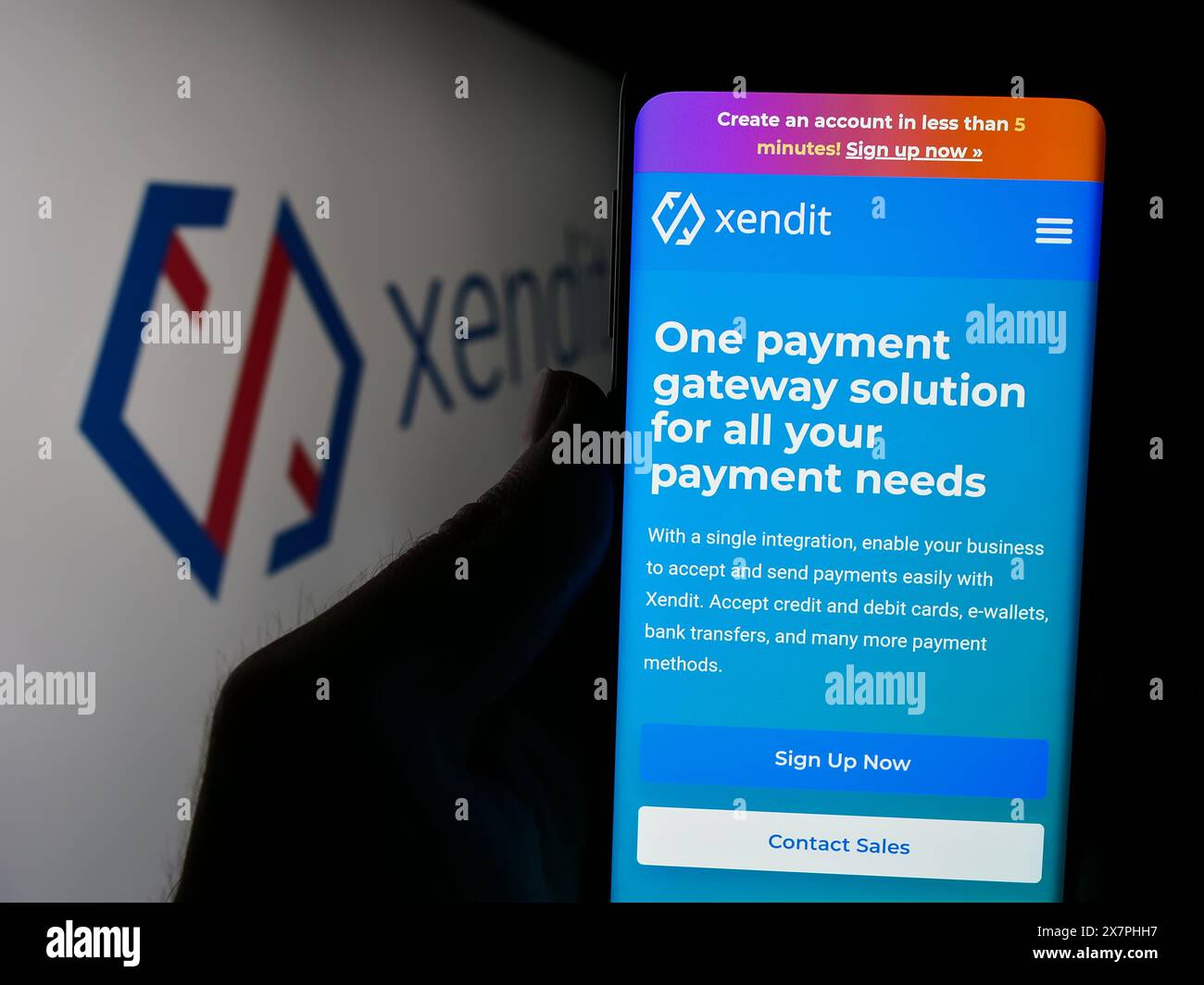 Xendit logo hi-res stock photography and images - Alamy