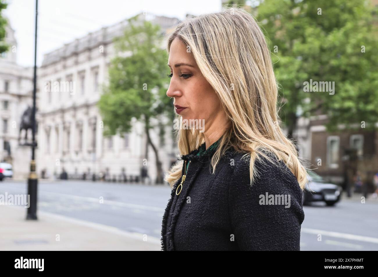 London, UK. 21st May, 2024. Laura Trott, MBE, MP, Chief Secretary to ...