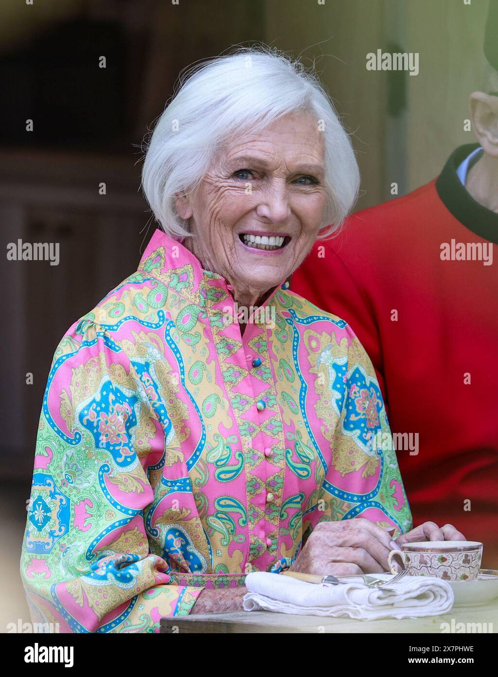 London, UK. 20th May, 2024. Mary Berry seen attending the RHS Chelsea ...