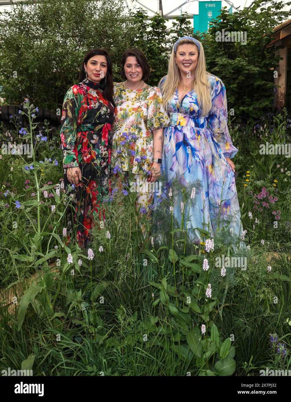 London, UK. 20th May, 2024. Dr Saliha Mahmood-Ahmed, Lauren Mahon and ...