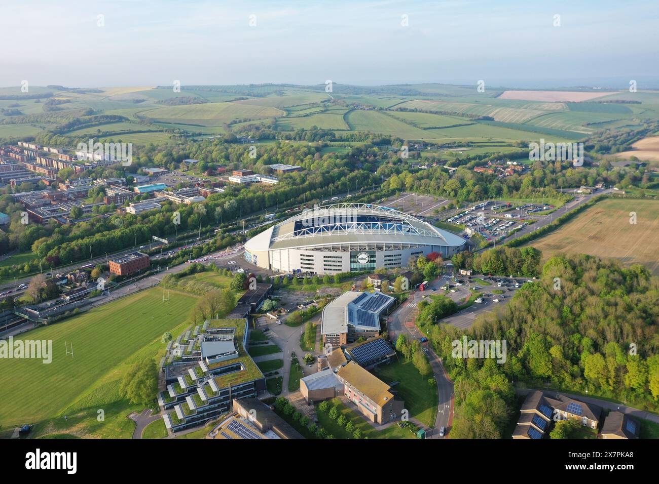 Amex stadium aerial hi-res stock photography and images - Alamy