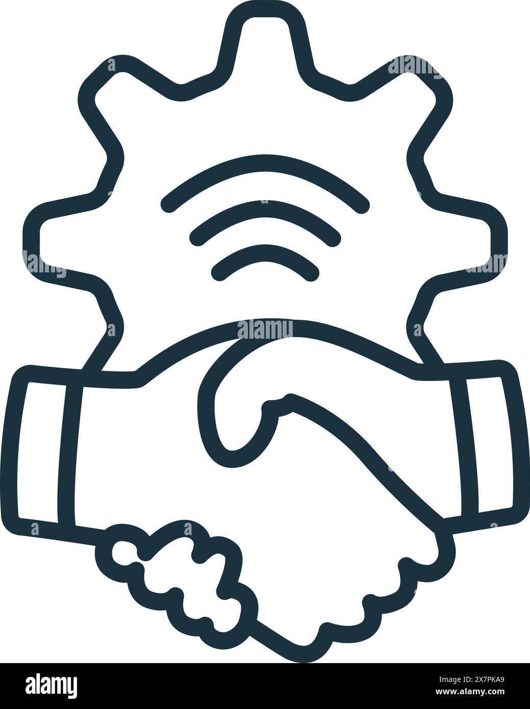 Online Collaboration Tools Icon Monochrome Simple Remote Work Icon For Templates Web Design