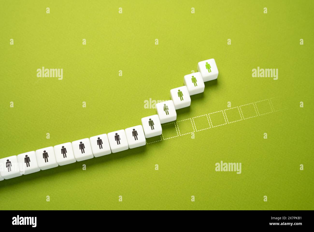 To get in line. Hiring and recruiting for work. Company expansion ...