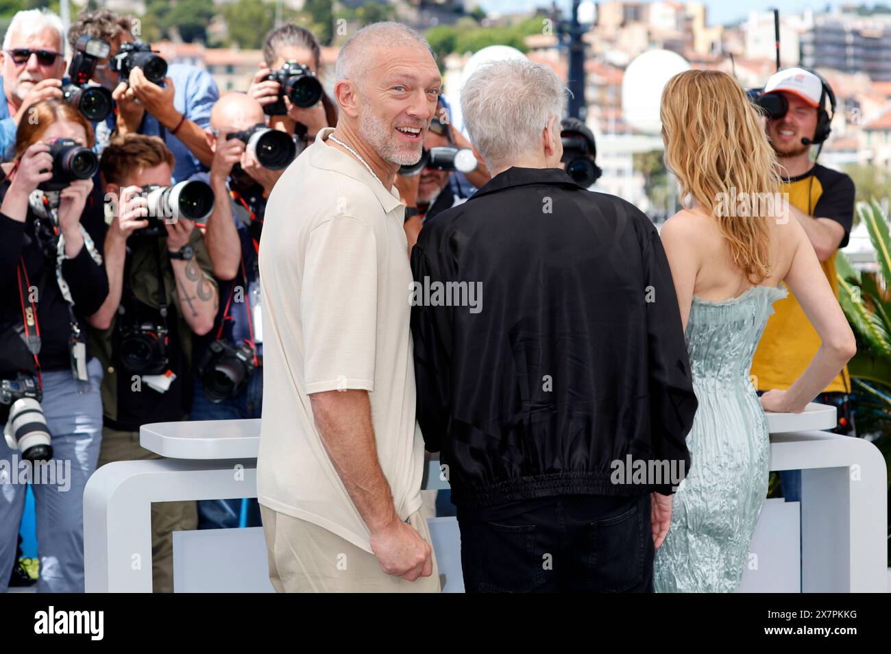 Vincent Cassel, David Cronenberg und Diane Kruger beim Photocall zum ...