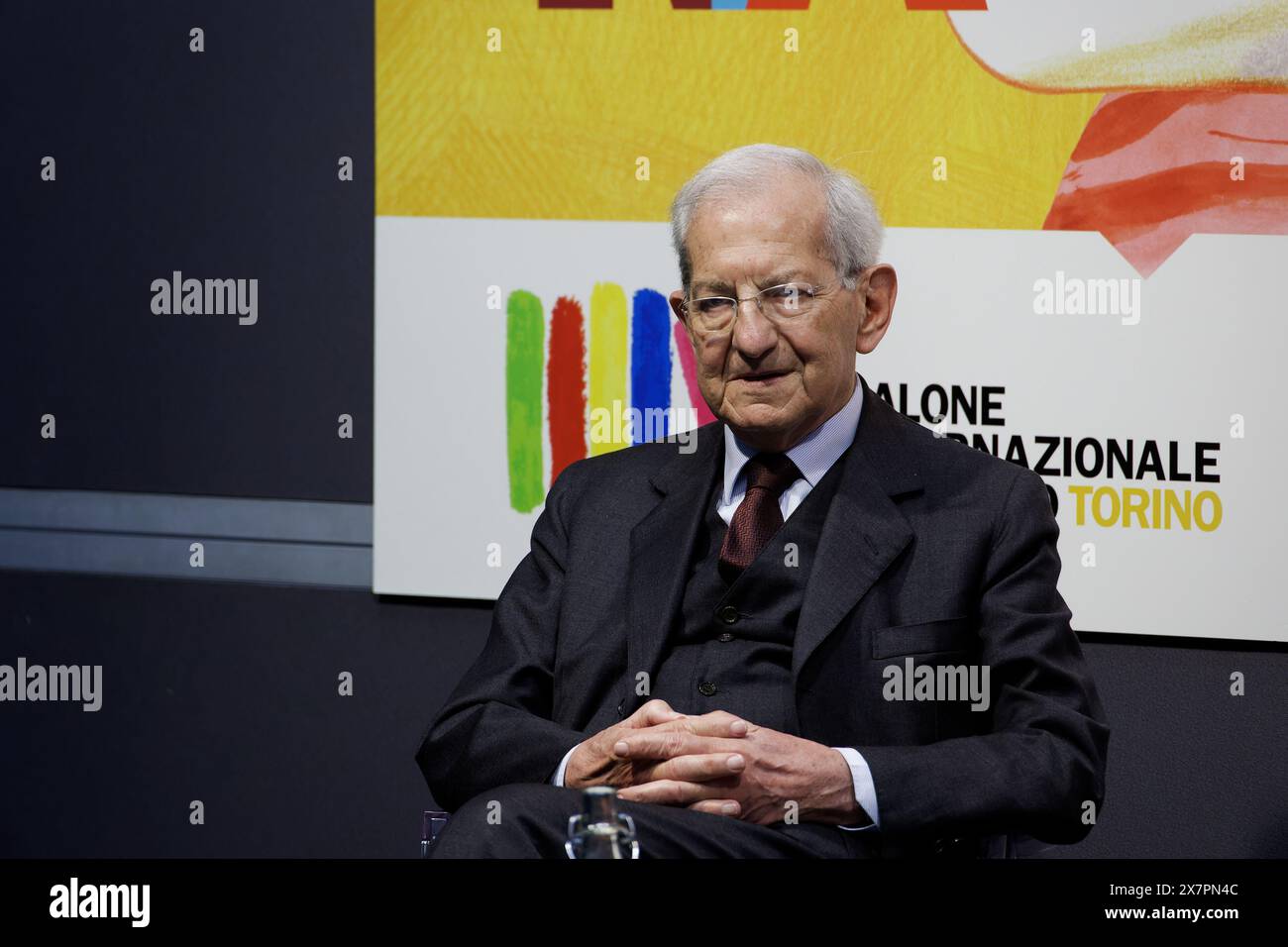 The former Member of the Chamber of Deputies of Italy Luciano Violante ...